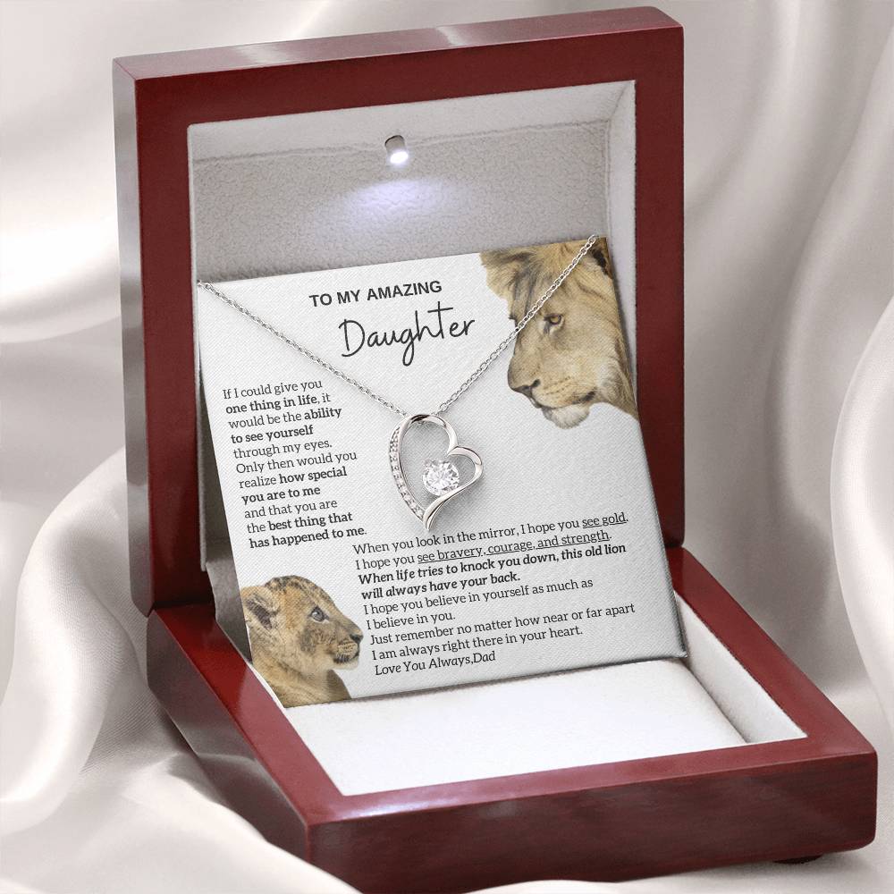 [ Forever Love] To my amazing daughter - You are the best thing that h ...